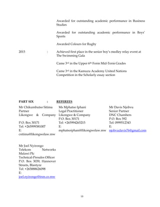 Yankho Likongwe CV 28 February 2024 Full.doc