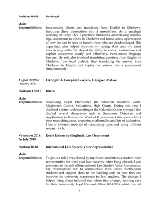 Yankho Likongwe CV 28 February 2024 Full.doc