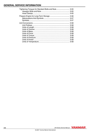 Yanmar 4 jh4ae marine diesel engine service repair manual | PDF