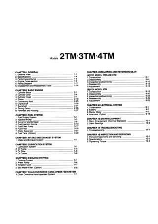 Yanmar 4TM Marine Diesel Engine Service Repair Manual.pdf