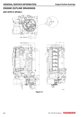 Yanmar 6 sy stp2 marine engine service repair manual | PDF