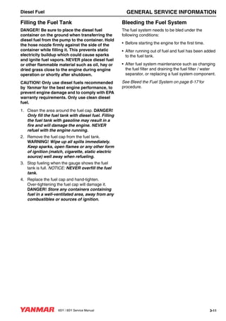 Yanmar 6 sy stp2 marine engine service repair manual | PDF