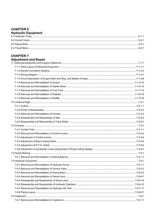 Yanmar sv05 excavator service repair manual | PDF