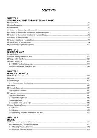 Yanmar sv08 1 excavator service repair manual | PDF