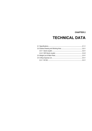 Yanmar sv100 excavator service repair manual | PDF