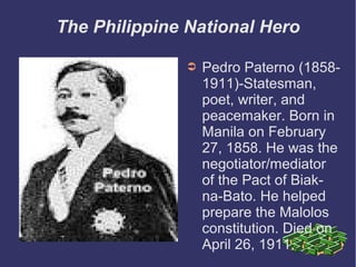 Philippine National Heroes | ODP
