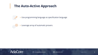 Pushing the Boundary of Mostly Automatic Program Proof | PPT