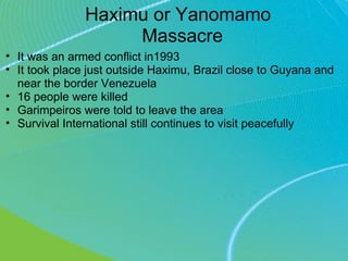 Yanomami sabria 5_b | PPT