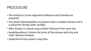 Yantropakaranani 2: Heating Devices used in Ayurveda | PPTX