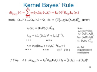 Kernel Bayes Rule | PPT