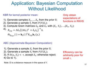 Kernel Bayes Rule | PPT