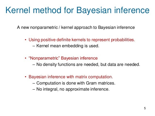 Kernel Bayes Rule