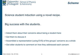 Level 1 student induction using interactive handsets | PDF
