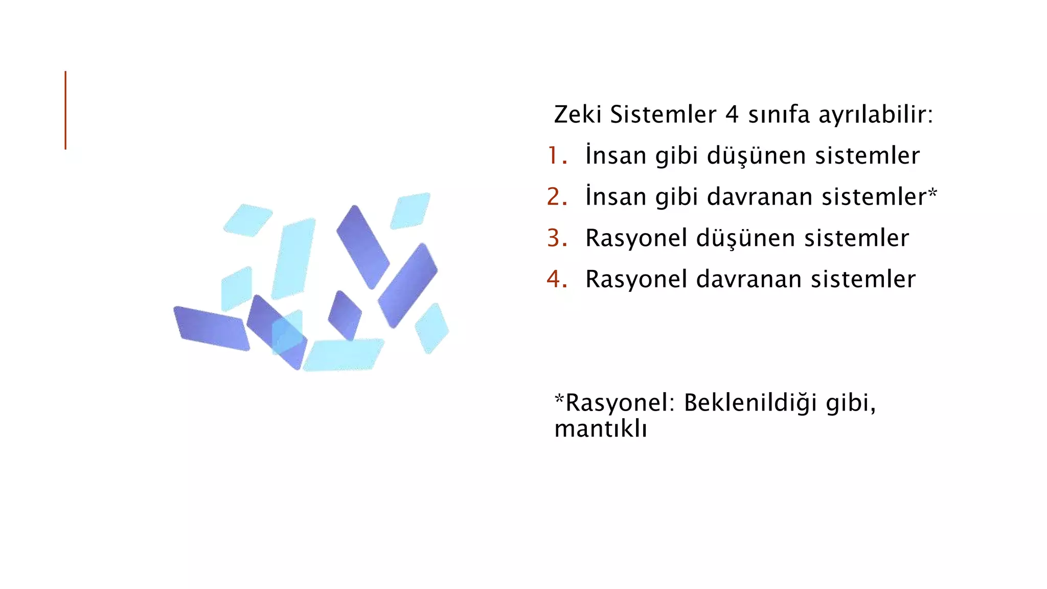 Artificial Intelligence AI (Yapay Zeka) | PPT