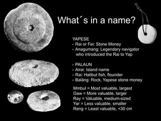 Yapese Rai Stone Money | PPT