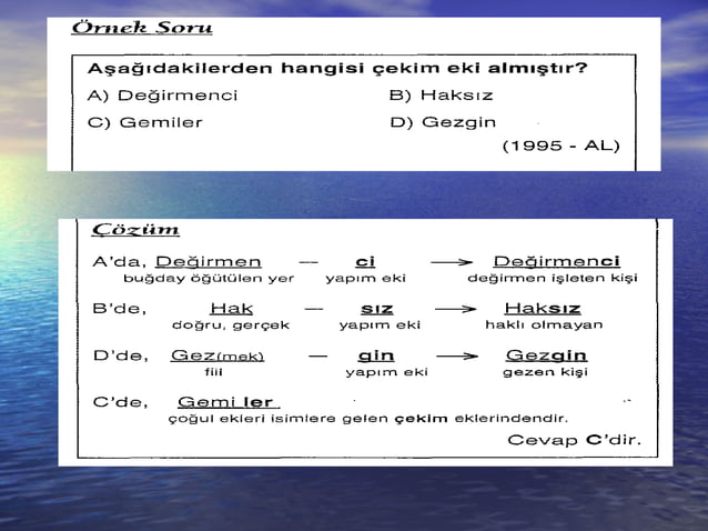 Yapilarina GöRe Isimler | PPT