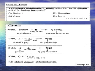 Yapilarina GöRe Isimler | PPT