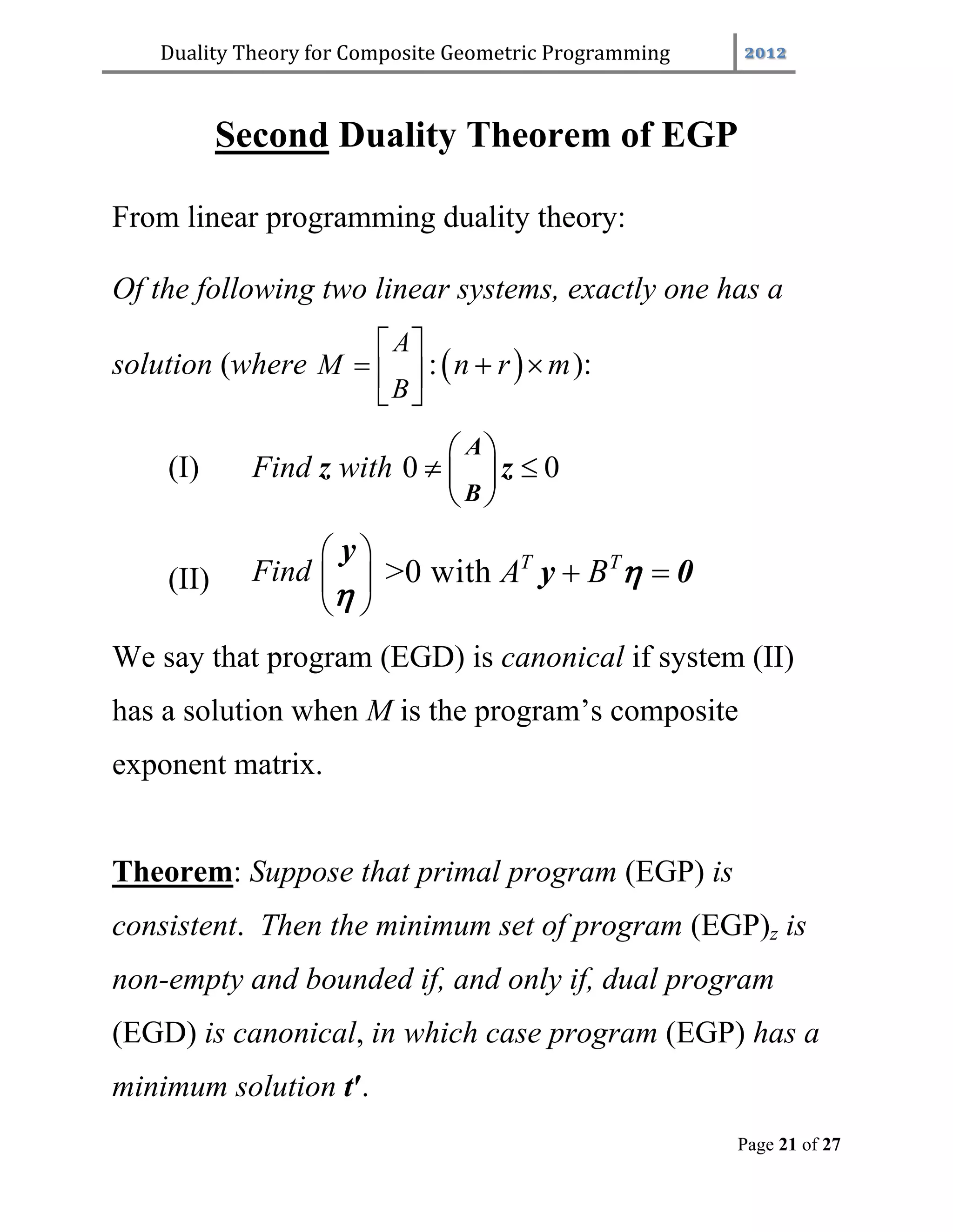 DUALITY THEORY FOR COMPOSITE GEOMETRIC PROGRAMMING | PDF