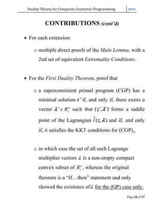 DUALITY THEORY FOR COMPOSITE GEOMETRIC PROGRAMMING | PDF