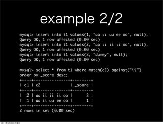 Yappo Groonga - with japanese search software history @ osdc.tw 2011 | PPT