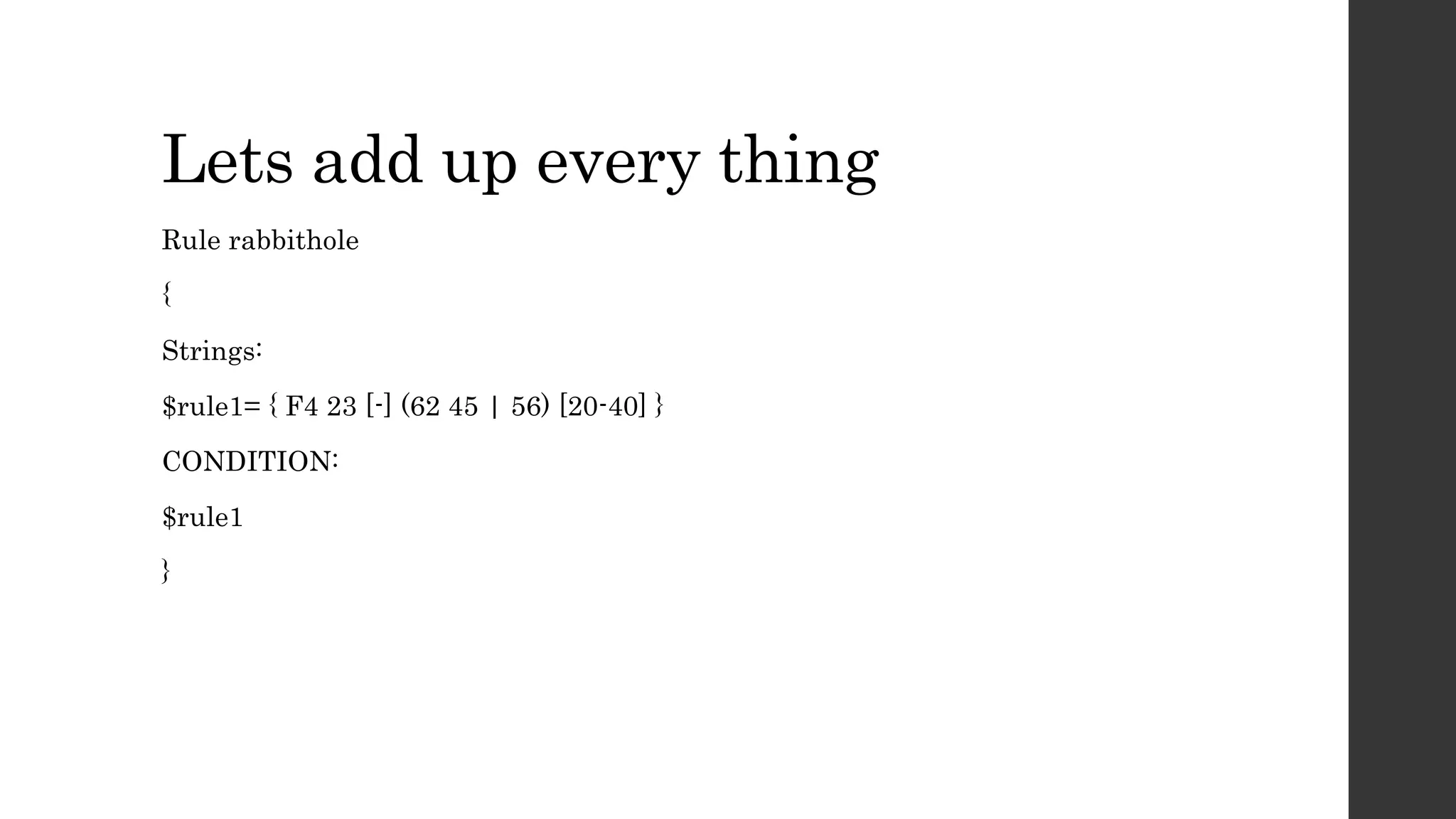 Introduction to YARA rules | PDF