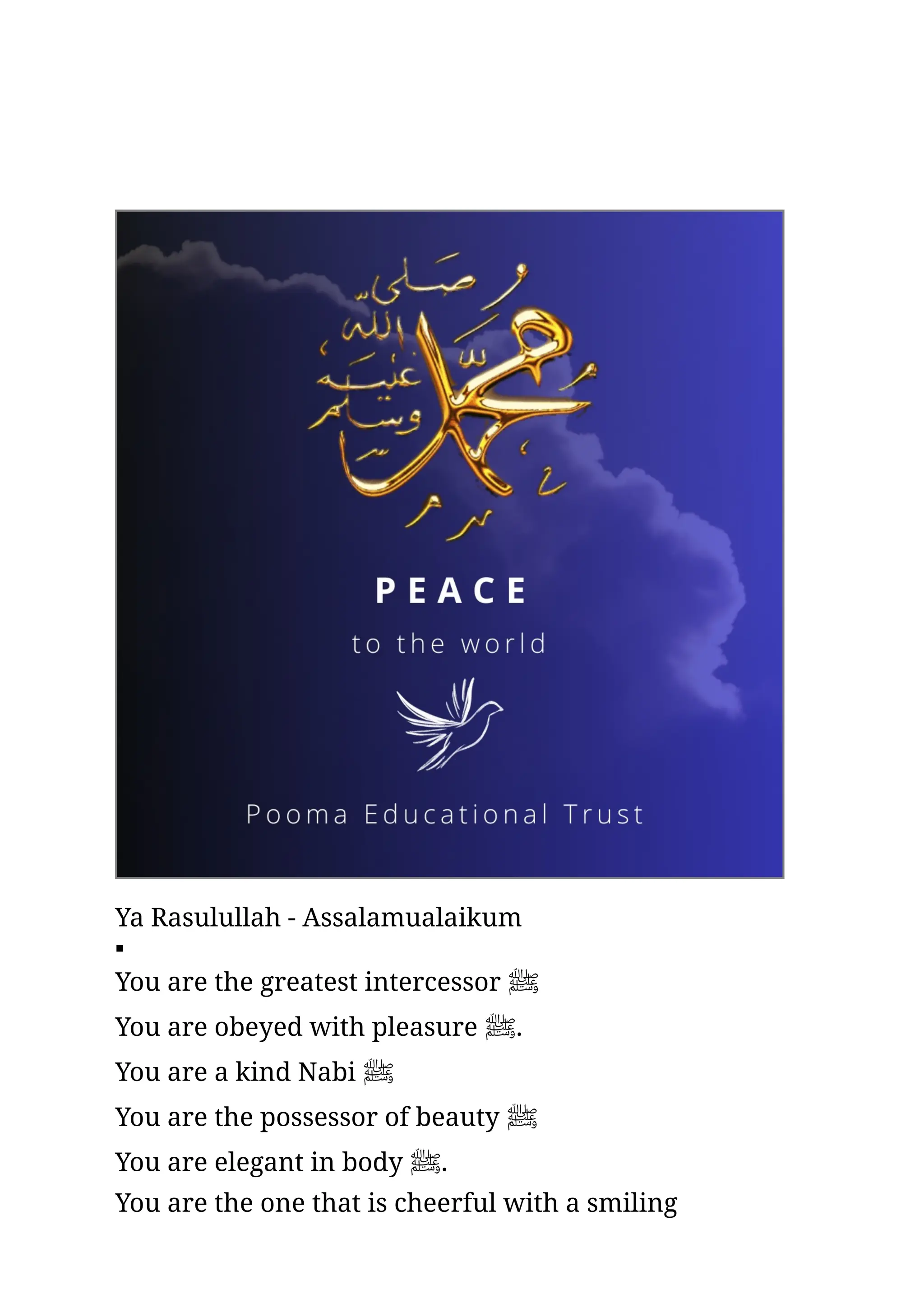 Ya Rasulullah Assalamualaikum.pdf