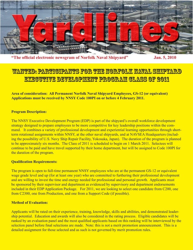 Yardlines Executive Development Program | PDF