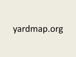 Yard map case study | PPT
