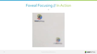 Yariv Haddad (Deep Optics): Foveal Adaptive Optics - Large Aperture ...