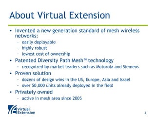 Yariv Oren Virtual Extension | PPT