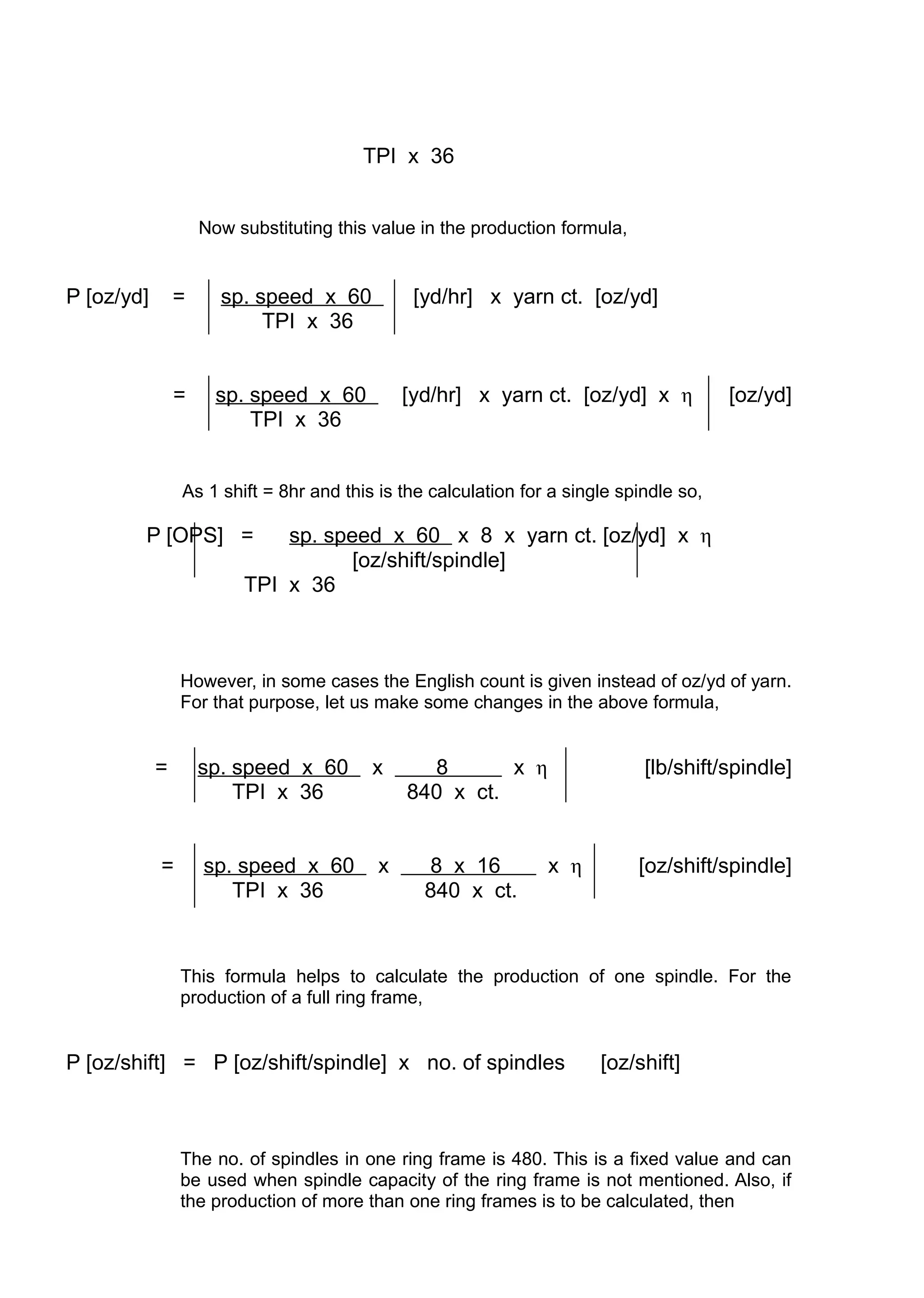 Yarn calculations By Samrat Dewan | PDF