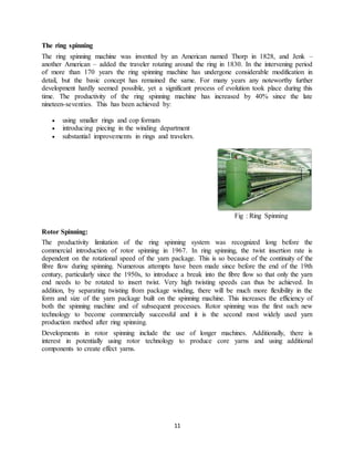 Yarn manufacturing | PDF