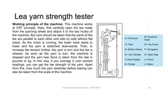 Understanding Yarn Strength in Textile Manufacturing | PDF