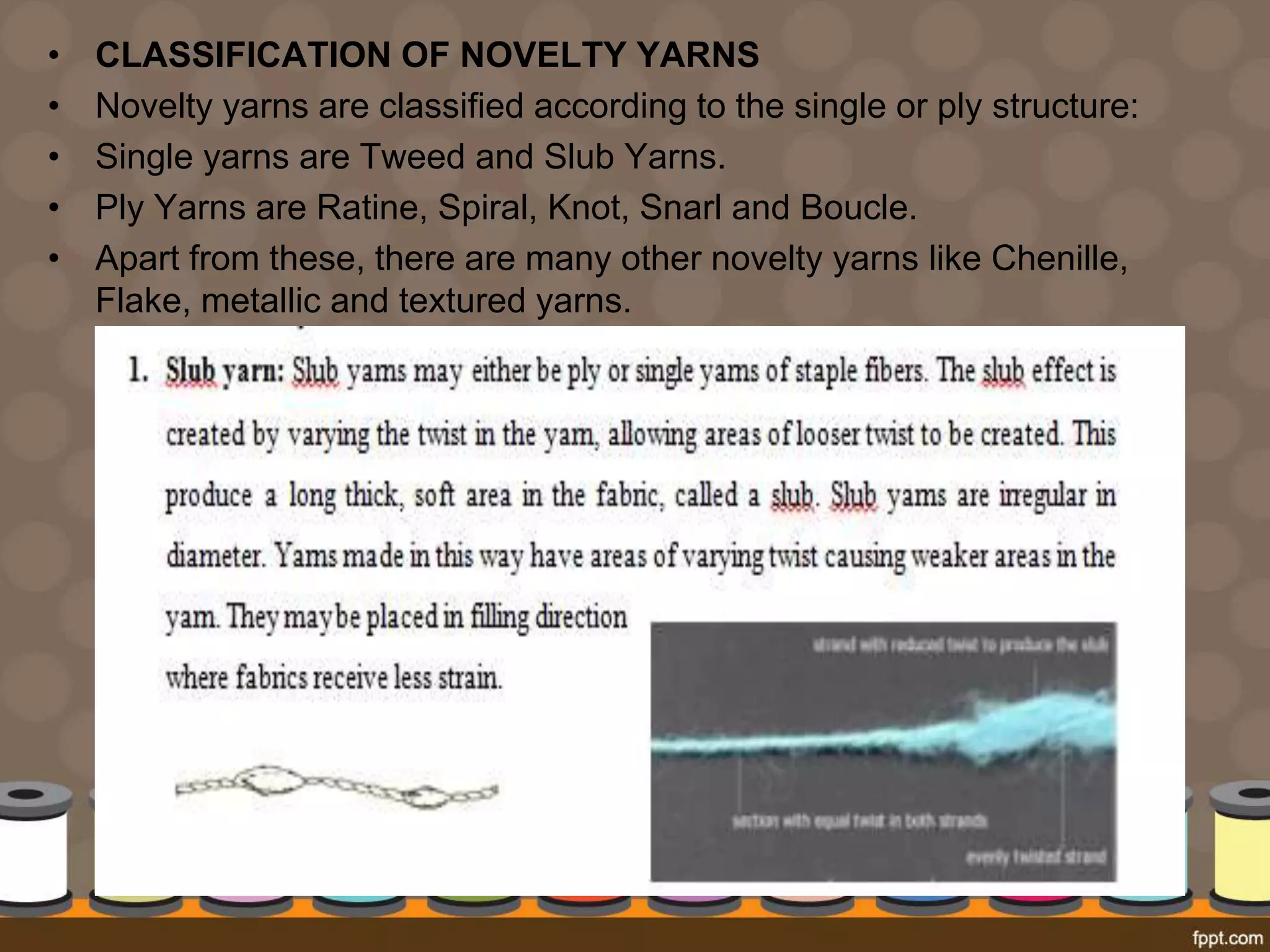 yarn classification.ppt