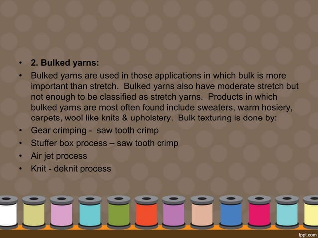 yarn classification.ppt