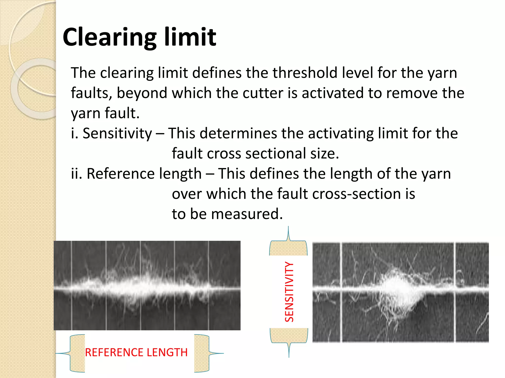 Yarn clearer presentationddd work1 | PPTX