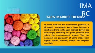 Costs involve in Yarn Manufacturing Plant Report | PPTX