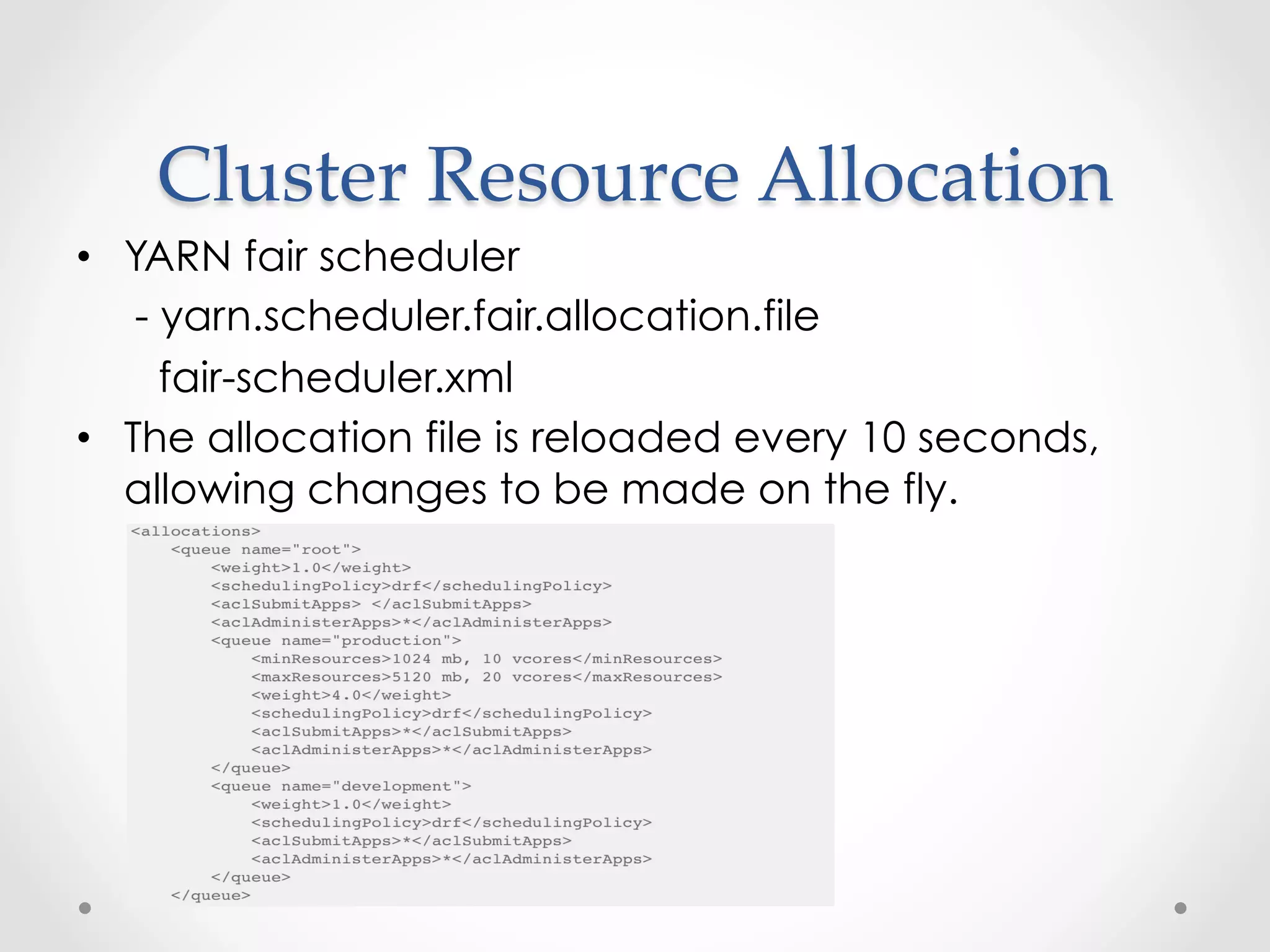 Yarn Resource Management Using Machine Learning | PDF | Cloud Computing ...