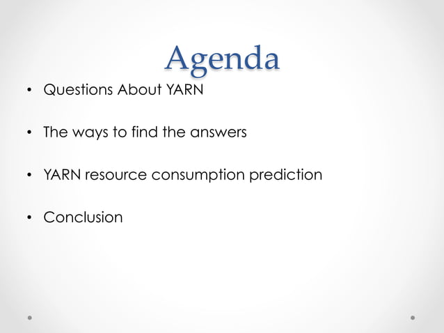 Yarn Resource Management Using Machine Learning | PDF | Cloud Computing ...