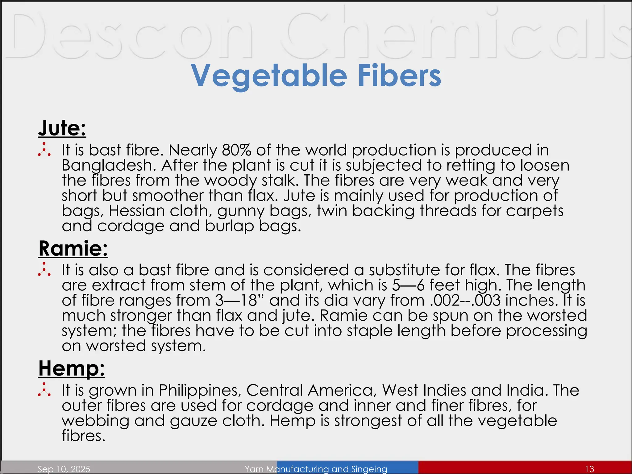 Yarn & textile causes with inspection Singeing.ppt
