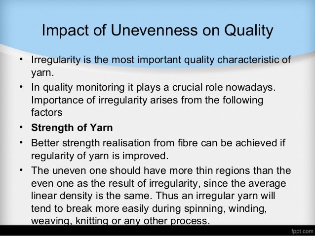 Unevenness Definition