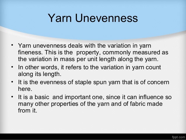 Unevenness Definition