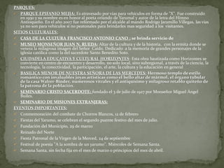 Yarumal patrimonio historico y cultural | PDF