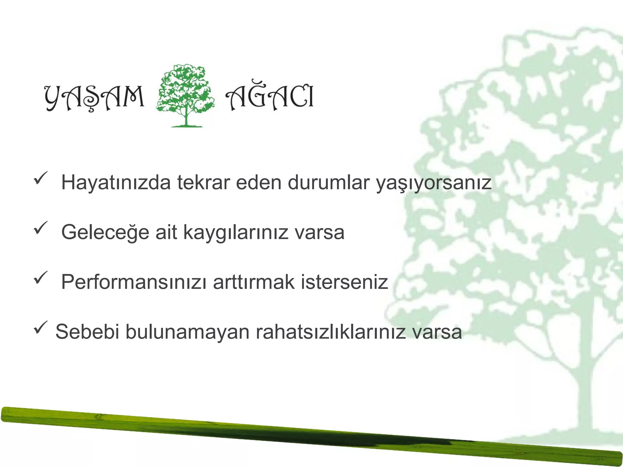 Yasam agaci sunum | PPT