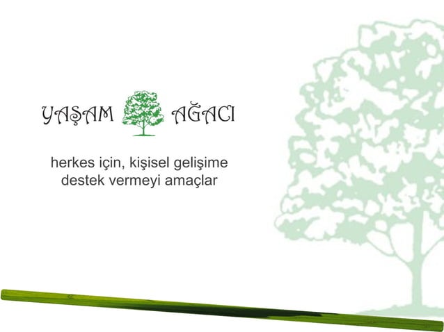 Yasam agaci sunum | PPT
