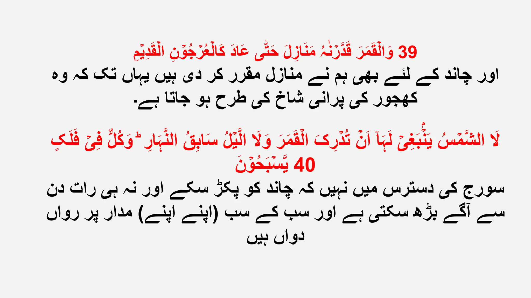 SURAH YASEEN, thematic study of the surah aayah by aayah. | PPT