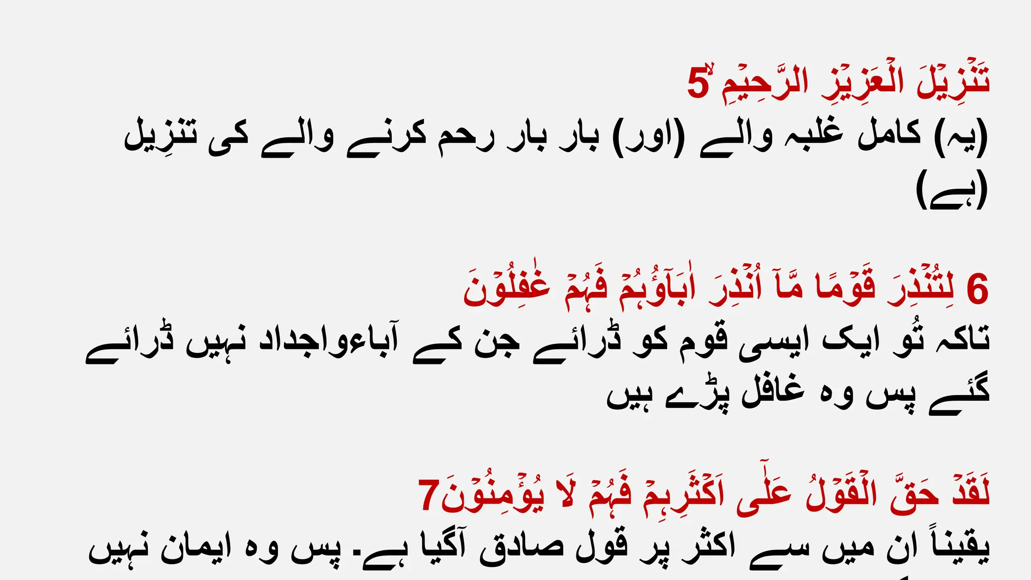 SURAH YASEEN, thematic study of the surah aayah by aayah. | PPT