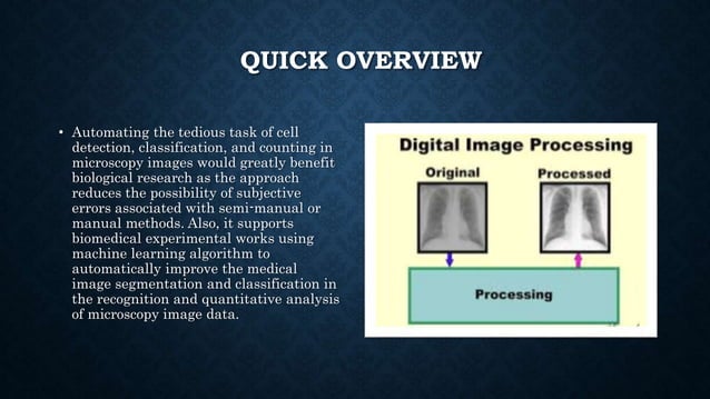 Automated Analysis of Microscopy Images using Deep Convolutional Neural Network | PPT