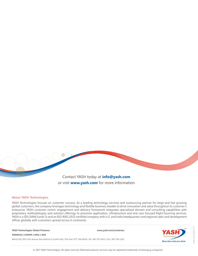 YASH Cloud Services | PDF | Cloud Computing | Internet