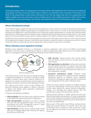 Distributed Caching Using Windows Azure AppFabric | PDF